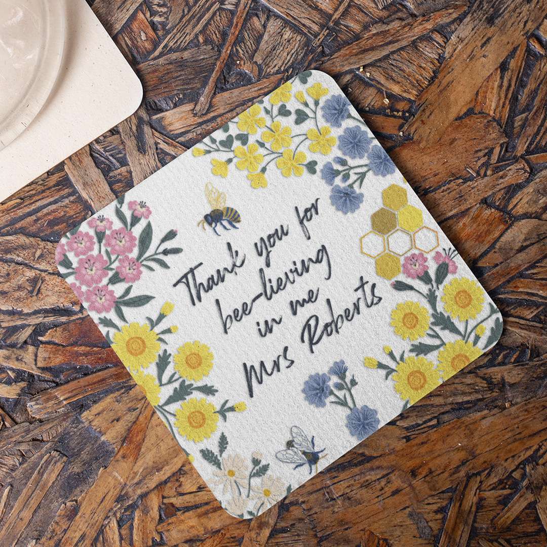 Bee-lieving in me Coaster - Gift Delivery UK